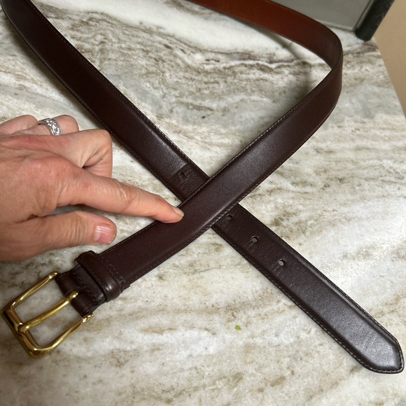 Coach | Accessories | Vintage Coach 595 Style Number Brown Leather Belt ...